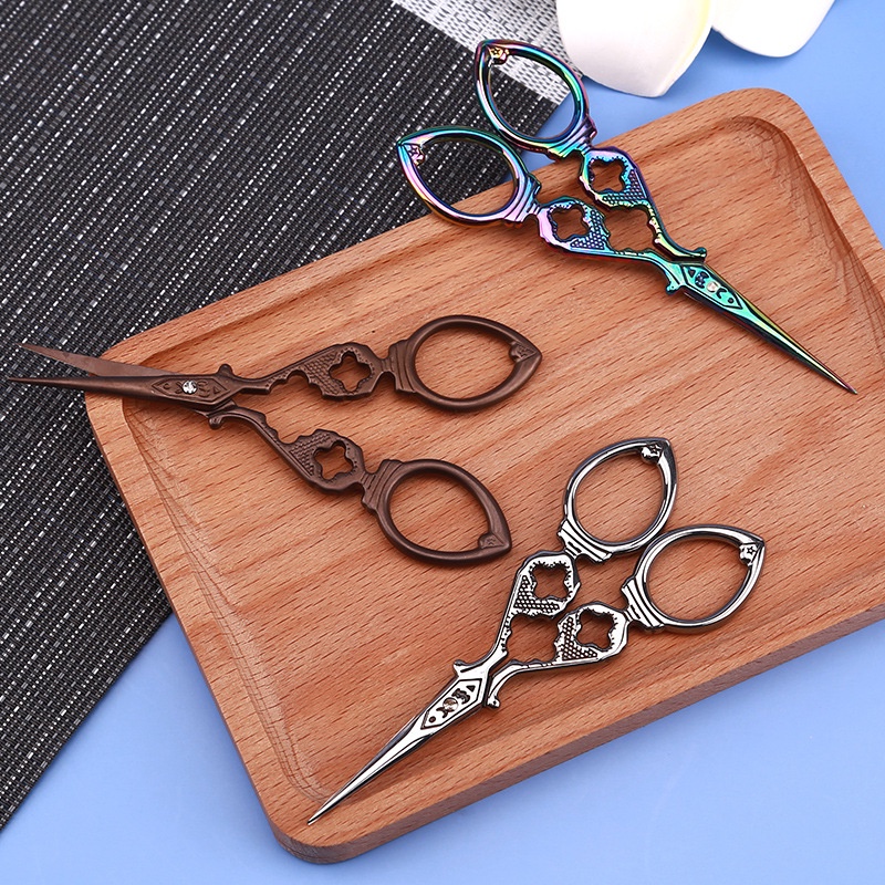 High Quality Retro Scissors Stainless Steel Vintage Craft Scissors DIY ...