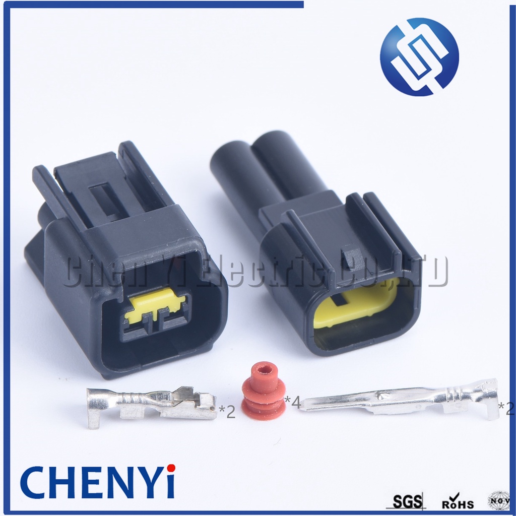 2 Pin Ignition Coil Wire Harness Waterproof Auto Connector for Ford ...