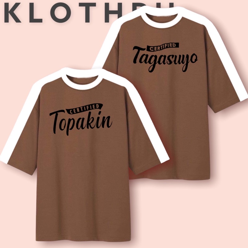 TOPAKIN TAGASUYO COUPLE COMBI SHIRTS | Shopee Philippines