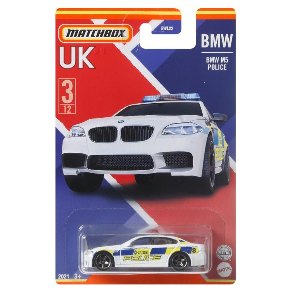 Matchbox Best Of UK Assortment - UK BMW M5 Police | Shopee Philippines