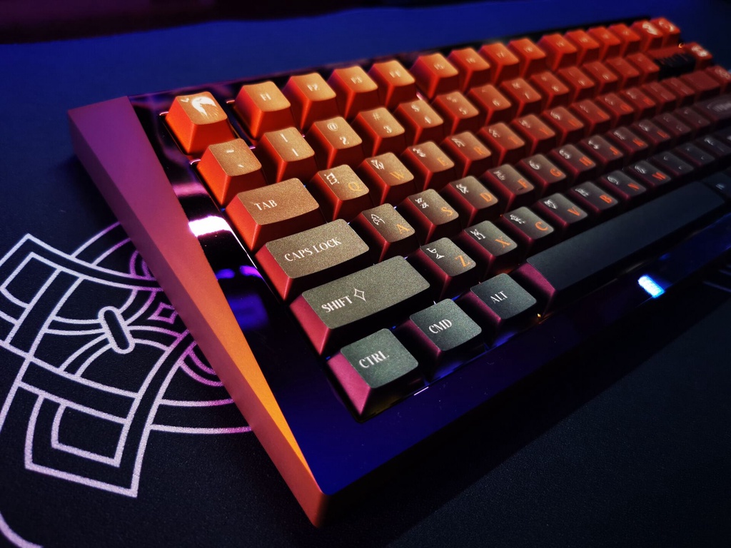 WUKDS NEW BLOOD Keycaps 150 Keys PBT Dye-Sublimation Keycaps Cherry ...