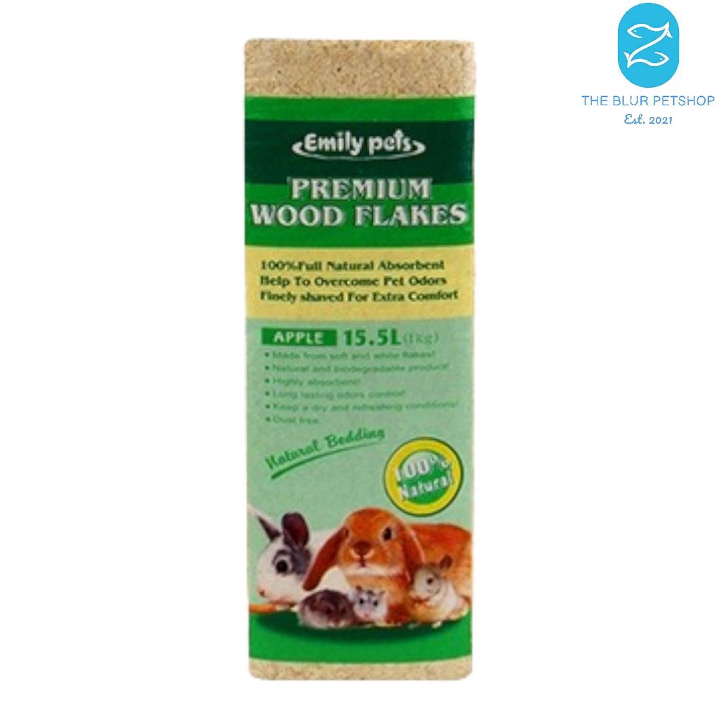 1kg Emily Pets Kusot Premium Wood Shaving Hamster Rabbit Mouse Birds ...