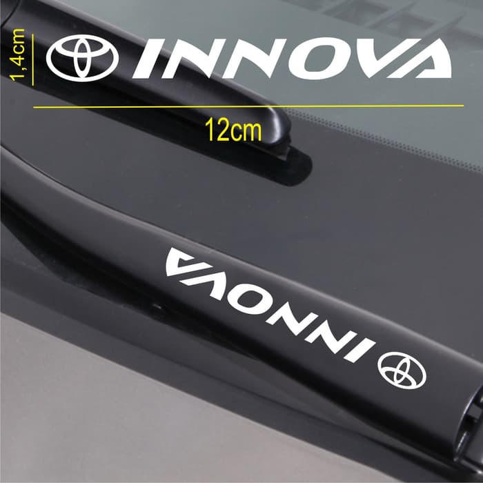 Toyota Innova Car Wiper Sticker - Car Decal Sticker | Shopee Philippines
