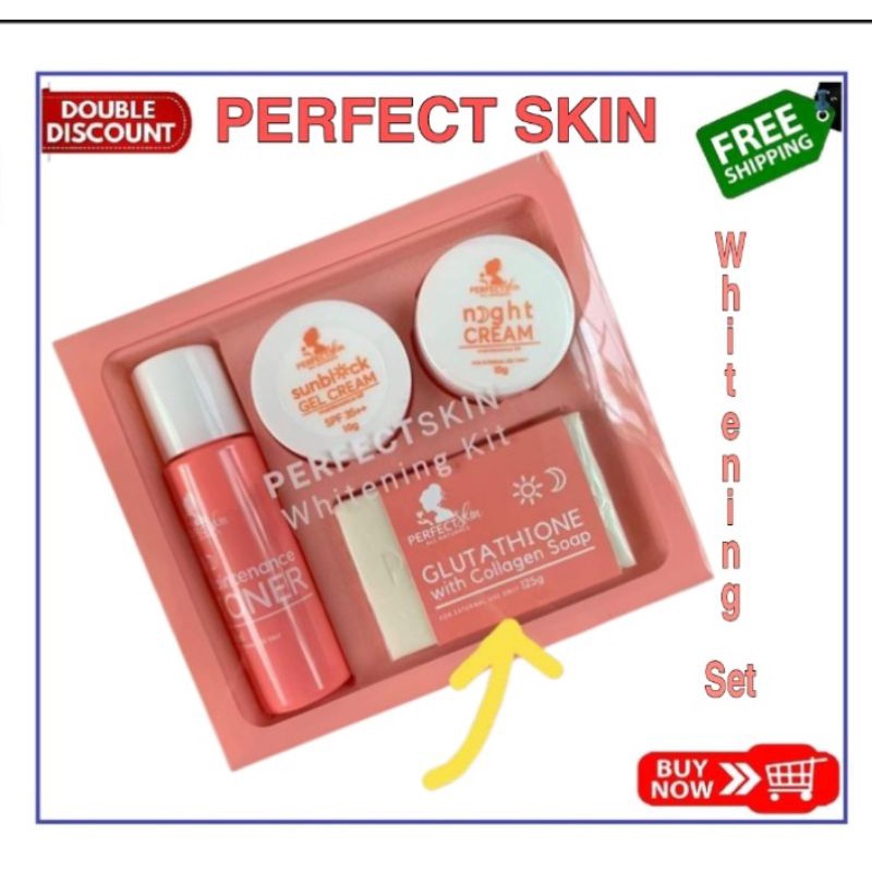 PERFECT SKIN WHITENING SET (Beauty Centric Hub) | Shopee Philippines