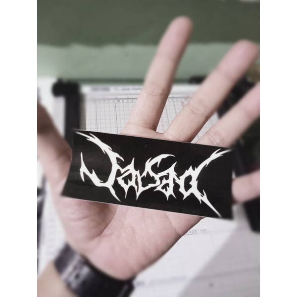 Sticker Jasad band logo / Sheet | Shopee Philippines