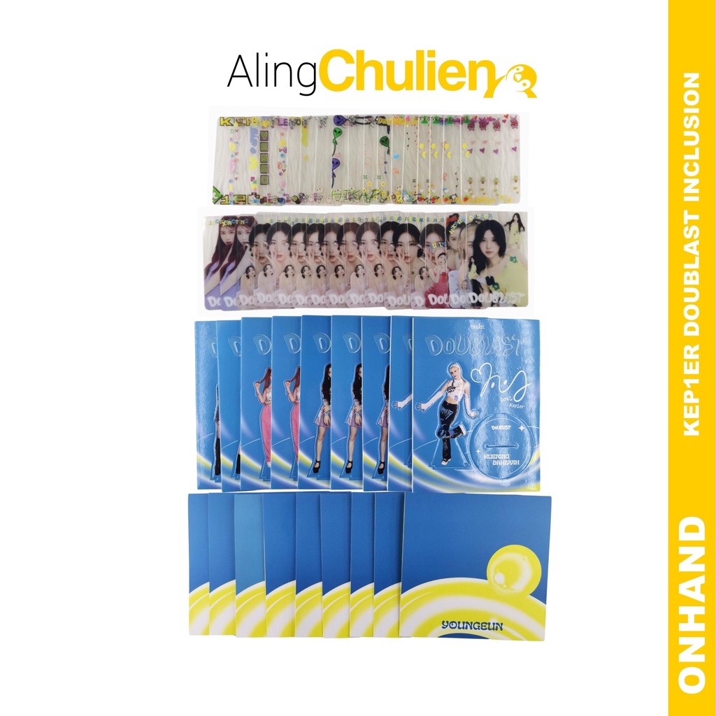 KEP1ER KEPLER Doublast Official Clear Photocard PC Frame Standee Pop Up Card | Shopee Philippines