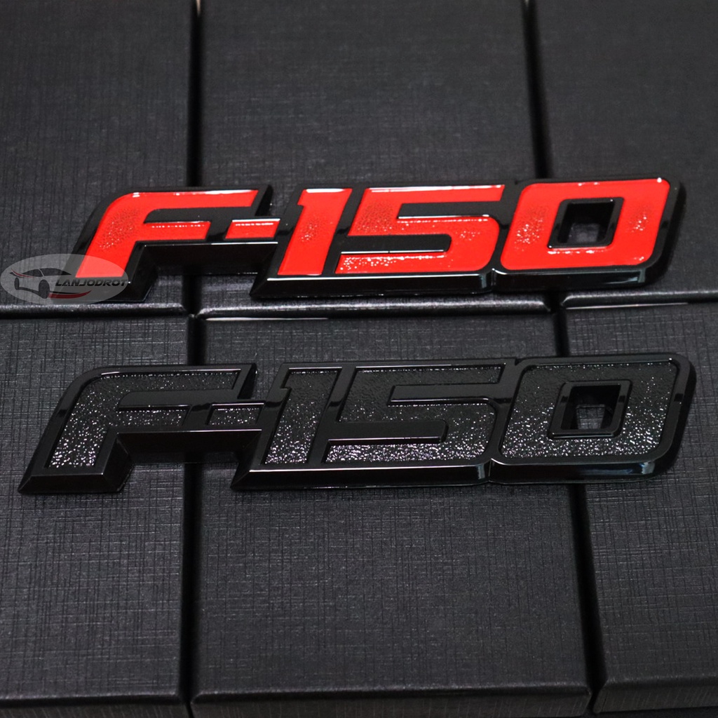 F-150 Logo 3D Lettering Attached To The Tailgate Cover Side-Mounted For ...