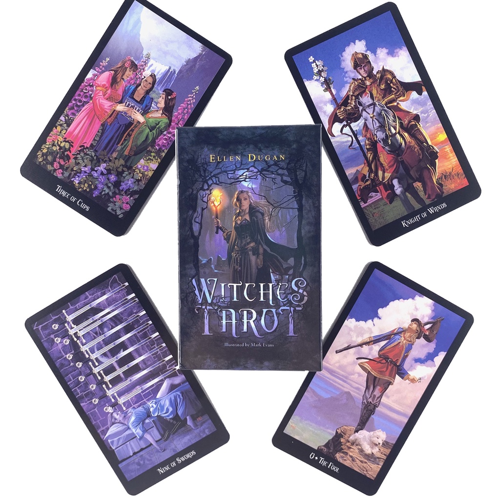 Witches Tarot Deck Fortune-telling Prophecy Oracle Cards With PDF ...