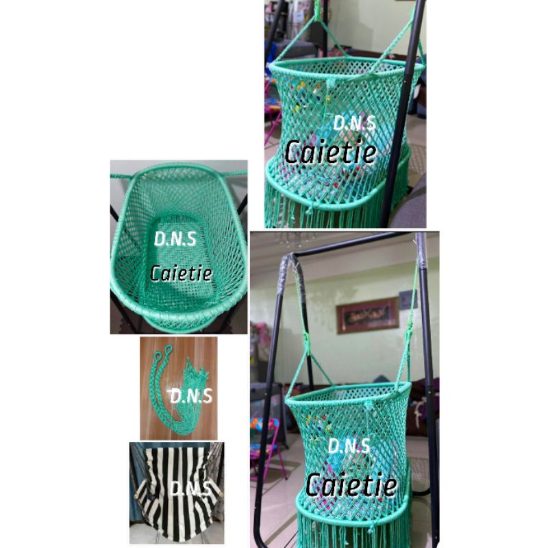 duyan with stand super masinsin pino baby duyan XL w/ heavyduty metal ...