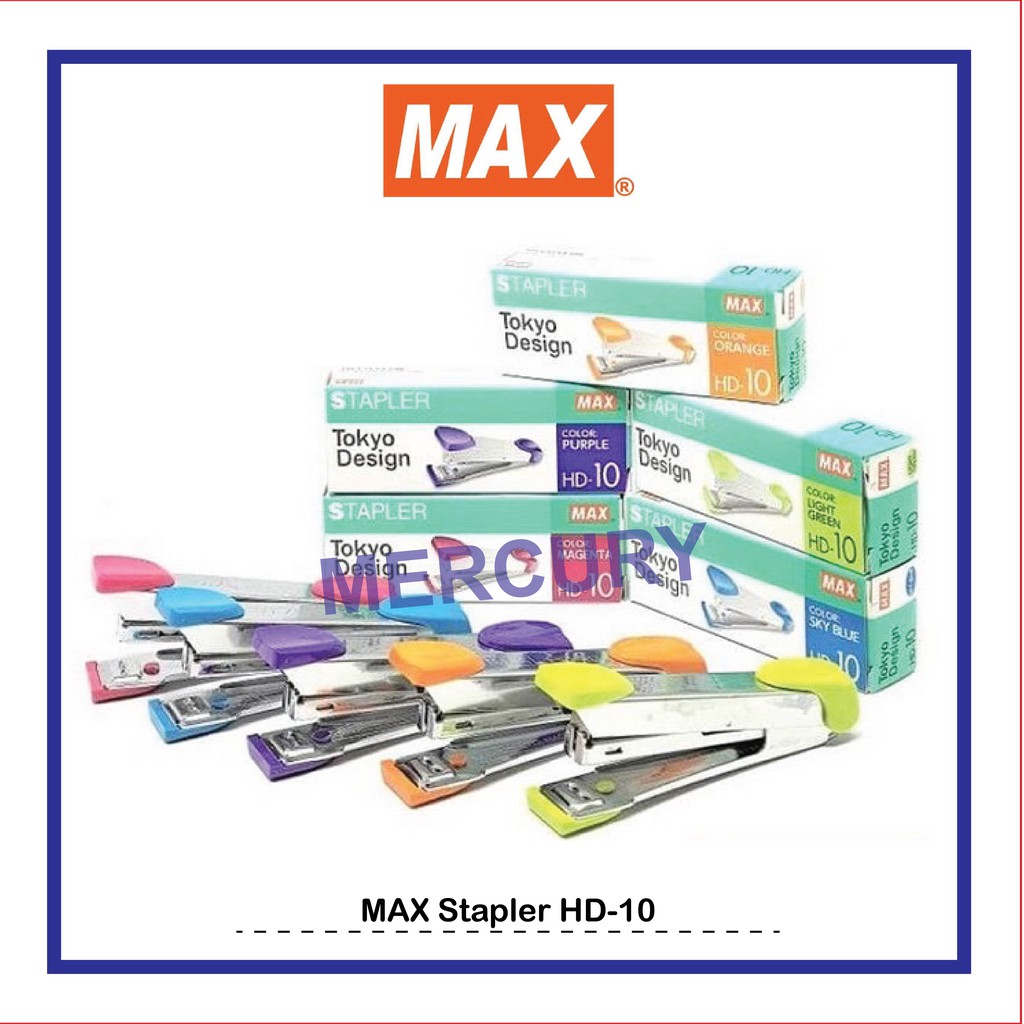 Max Stapler HD-10 (Tokyo Design) | Shopee Philippines
