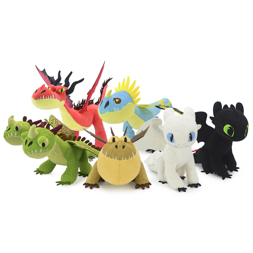 DreamWorks Genuine Copyright Dragon Doll Complete Set: 6 Types How to ...