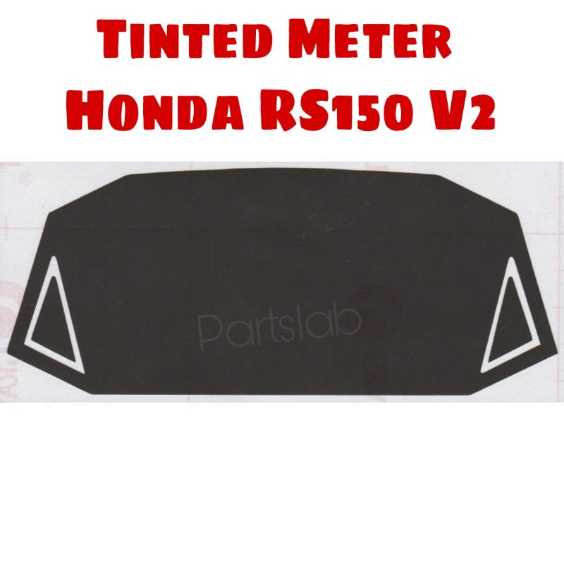 TINTED METER HONDA RS150 V2 (SMOKE) | Shopee Philippines