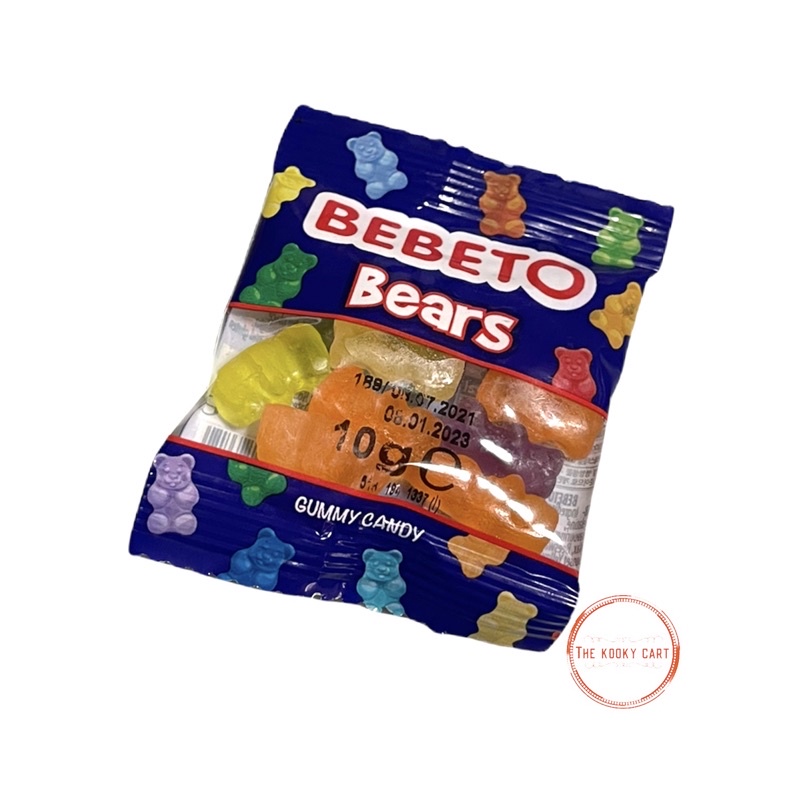Bebeto Gummy Bears Jelly Gum Sweets Candy | Shopee Philippines