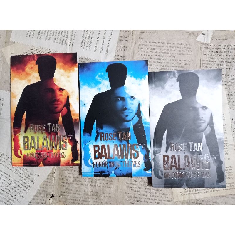 PHR Balawis Trilogy by Rose Tan (SET-COMPLETE) | Shopee Philippines