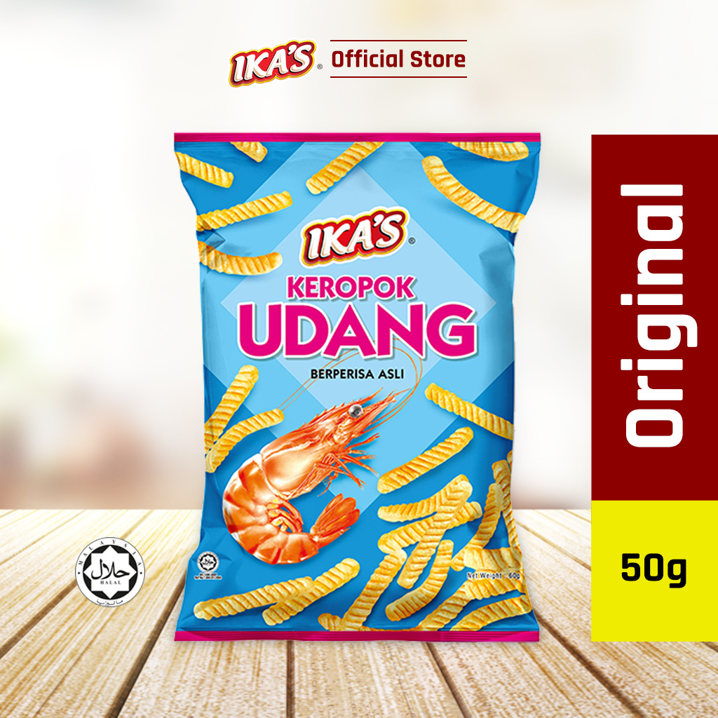 IKA'S Keropok Udang - Crispy Prawn Crackers | Shopee Philippines