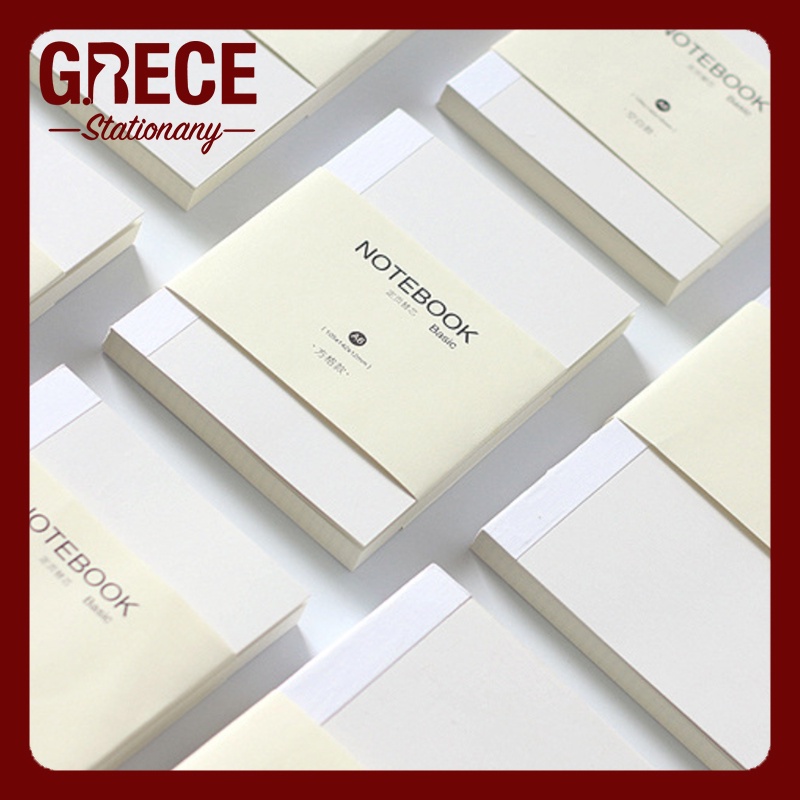 Japan basic simplistic bind notebook A5 A6 | Shopee Philippines