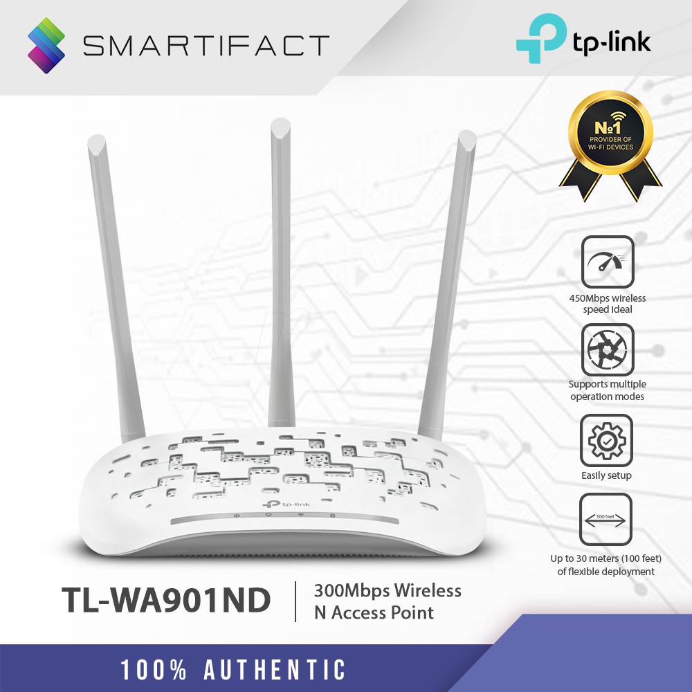 TP-LINK TL-WA901ND 450Mbps Wireless N Access Point | Shopee Philippines