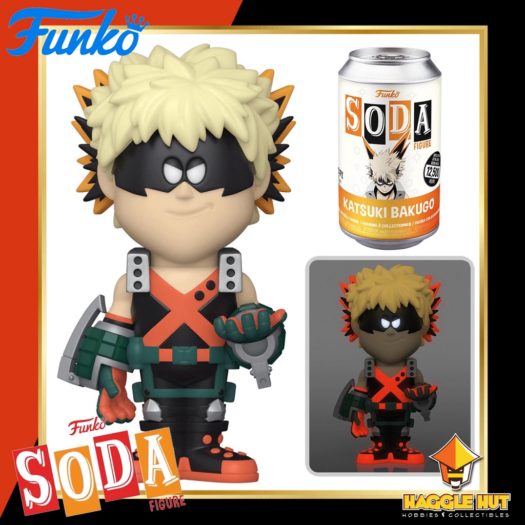 Katsuki Bakugo MHA My Hero Acadamia Funko Vinyl Soda SEALED | Shopee ...