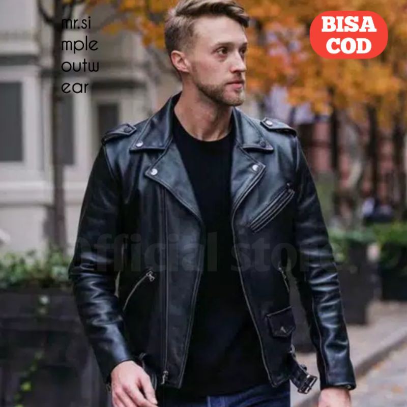 Rock N ROLL Jacket/ RAMONES Jacket/Driver SEMI Leather Jacket/ RAMONES ...