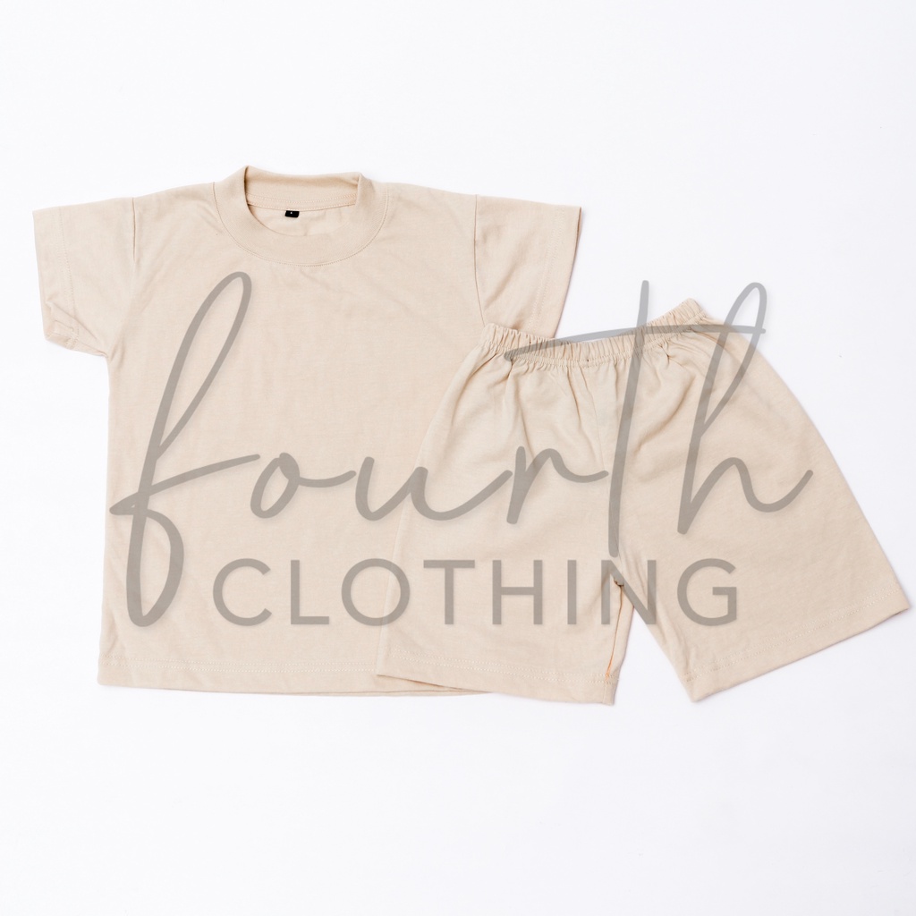 [KIDS TERNO] Plain Crew Neck Shirt and Short for Kids Pro Club Inspired ...