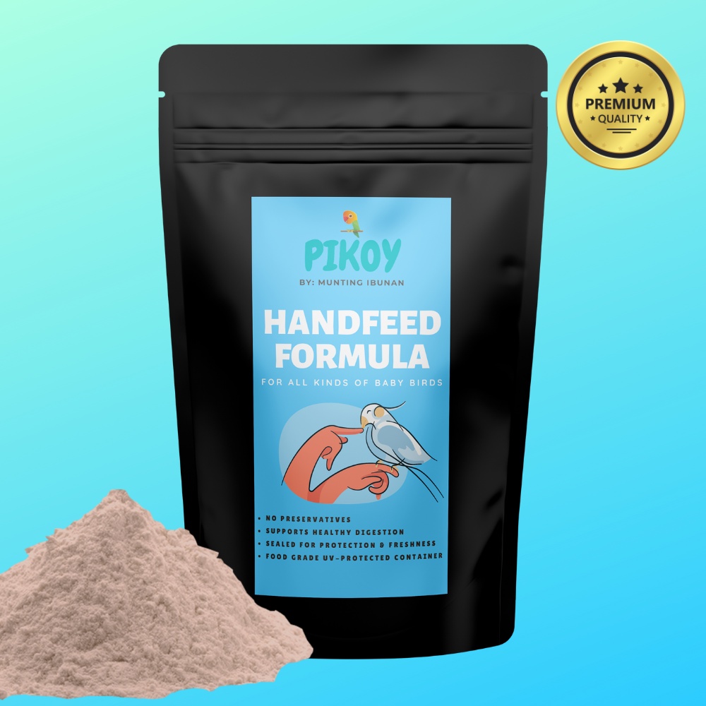 PIKOY Handfeed Formula Hand Feeding For All Kinds of Baby Birds WITH ...