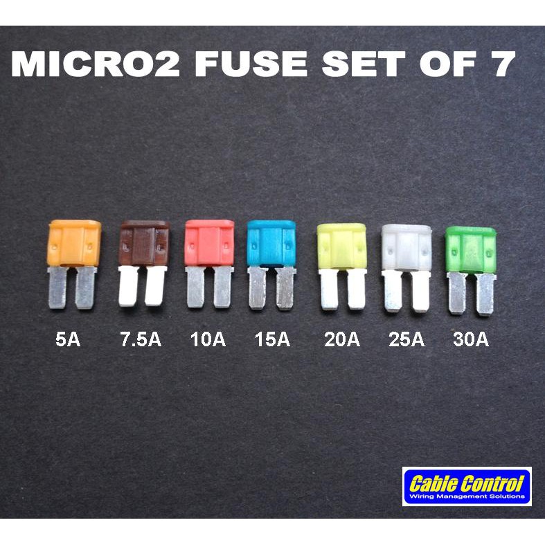 Cable Control's Micro2 fuse set of 7 | Shopee Philippines