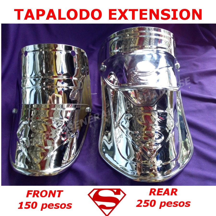 TMX Fender Extension, Tapalodo Extension SUPERMAN | Shopee Philippines