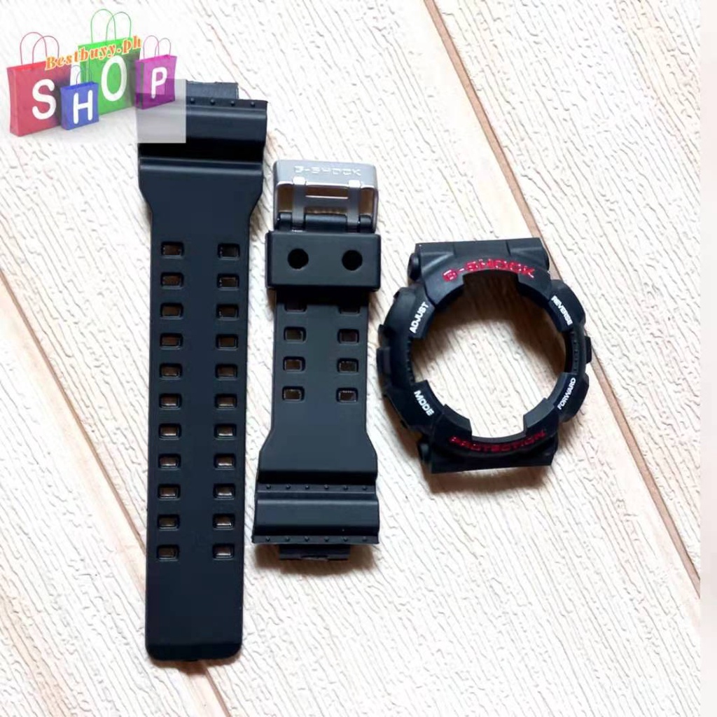 G-SHOCK GA100 GA110 Watch Replacement Bezel And Strap SET Matte Black | Shopee Philippines