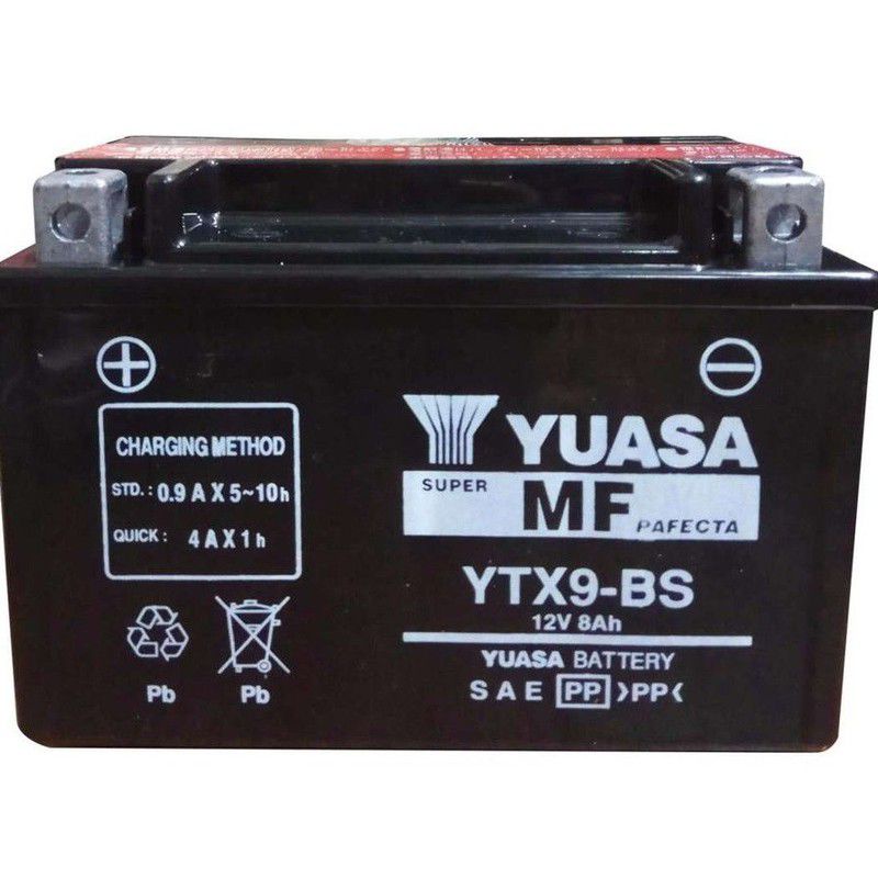 Original YUASA YTX9-BS.KTM Duke,Vespa,Kymco | Shopee Philippines