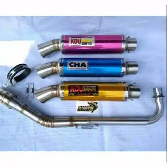 Exhaust Racing CHA Neck Under all Montor JUPITER Z.SUPRA.KARISMA.GREND ...