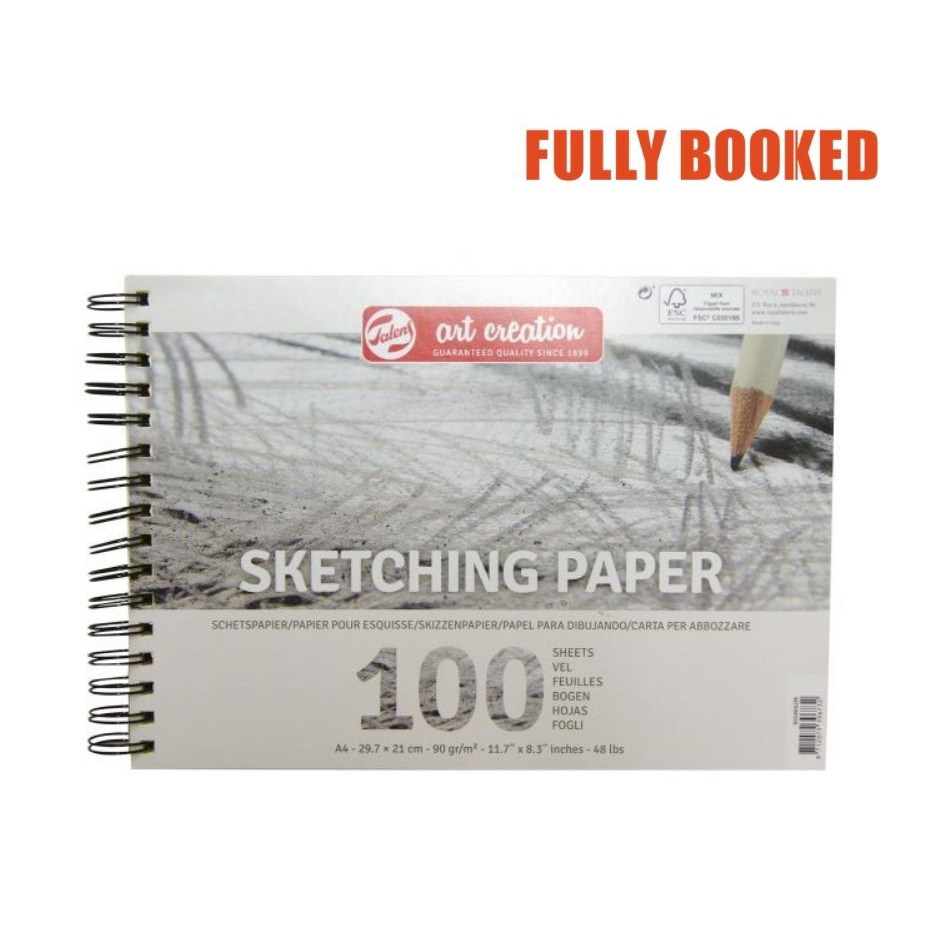 Royal Talens Art Creation: A4 Sketching Paper, 100 Sheets | Shopee ...