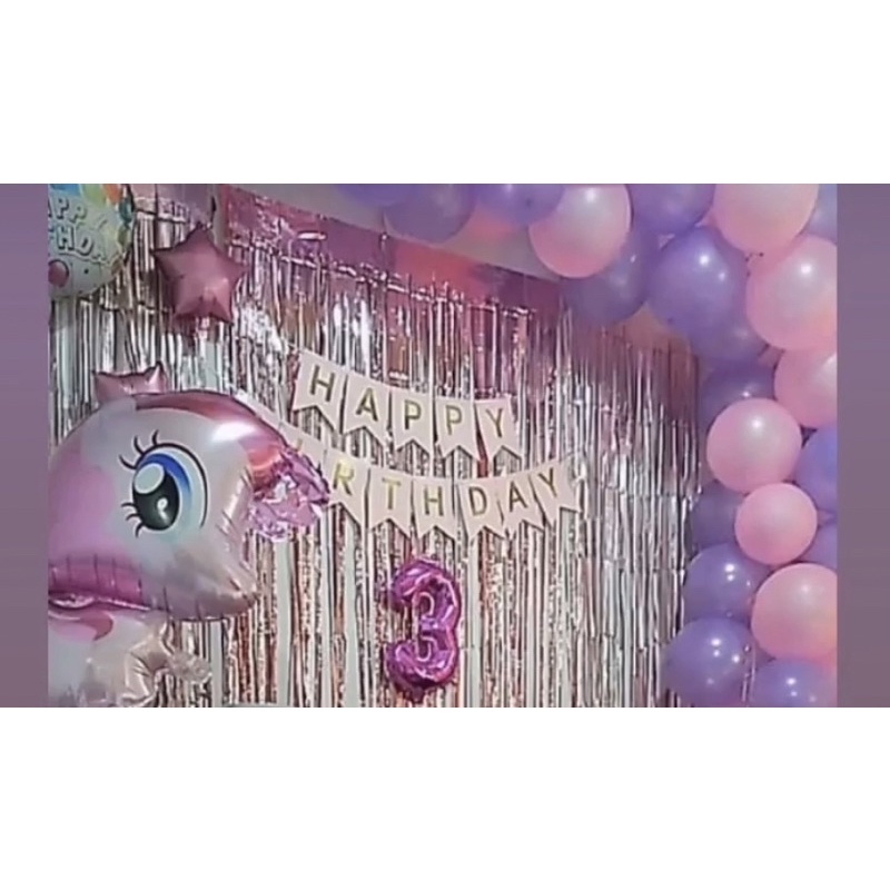 My little pony pinky pie Balloon Package full set | Shopee Philippines