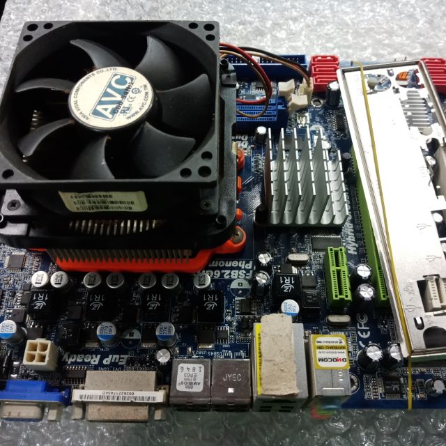 Bundle amd x245 2.9ghz + am3 motherboard + hsf dualcore | Shopee ...