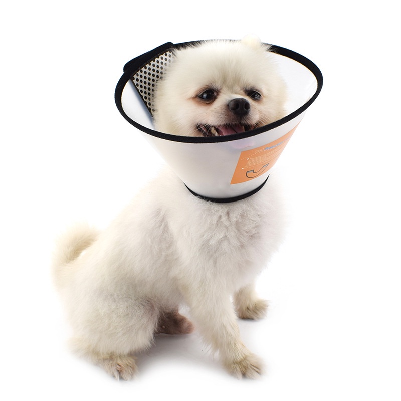 Pet Cone E-Collar Cat Dog Safety Collar Circle Pet Head Cover Bite Anti ...