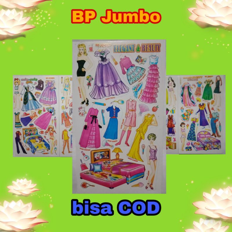 Paperdoll Jadul Toys Disassemble Install Jumbo BP Paper Dolls | Shopee ...