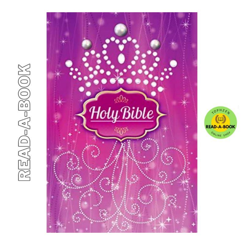 Holy Bible, Princess Bible, Purple/Pearl, Hardcover: International ...