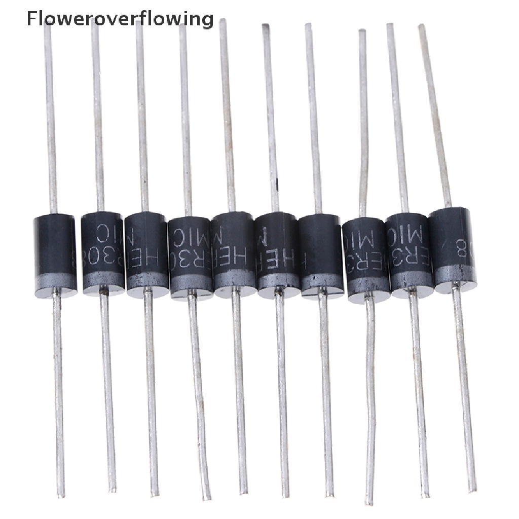 FOFI 10 Pcs HER308 HER 308 rectifier ultra fast recovery diode 3A 1000V ...