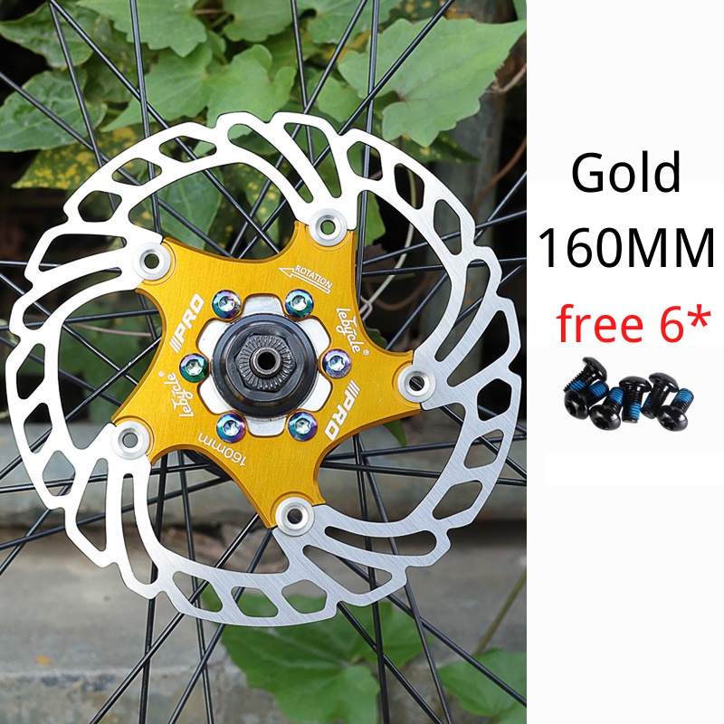 IIIPRO Mountain Bike Stainless Steel Skid Disc 160mm 180mm Thin Light ...