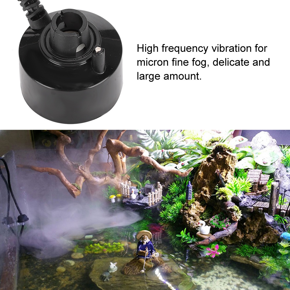 Icegg Fish Tank Fog Maker Aquarium Ultrasonic Mist Fogger Water ...