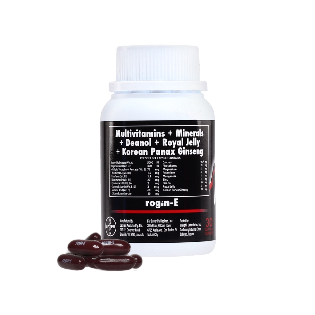 ROGIN-E® Male Multivitamins Soft Gel Capsule 36s | Shopee Philippines