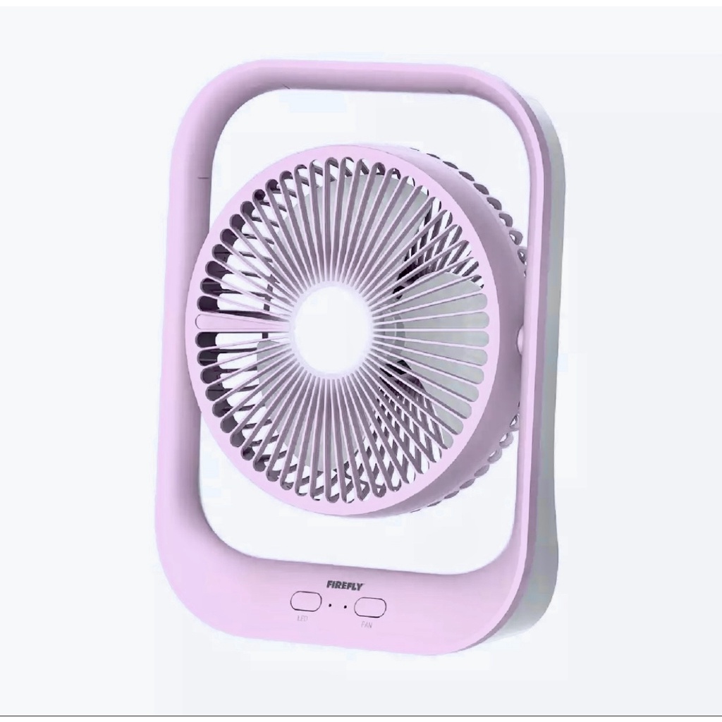 Surplus Firefly 7" Rechargeable Table Fan with Night Light | Shopee ...