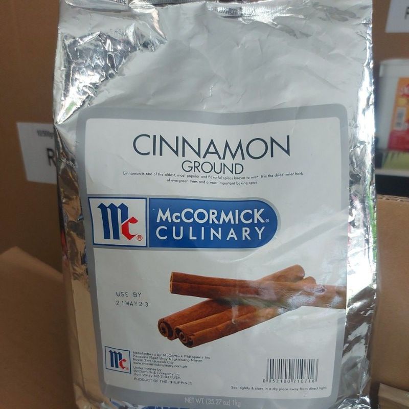 McCormick CINNAMON GROUND 1KG | Shopee Philippines
