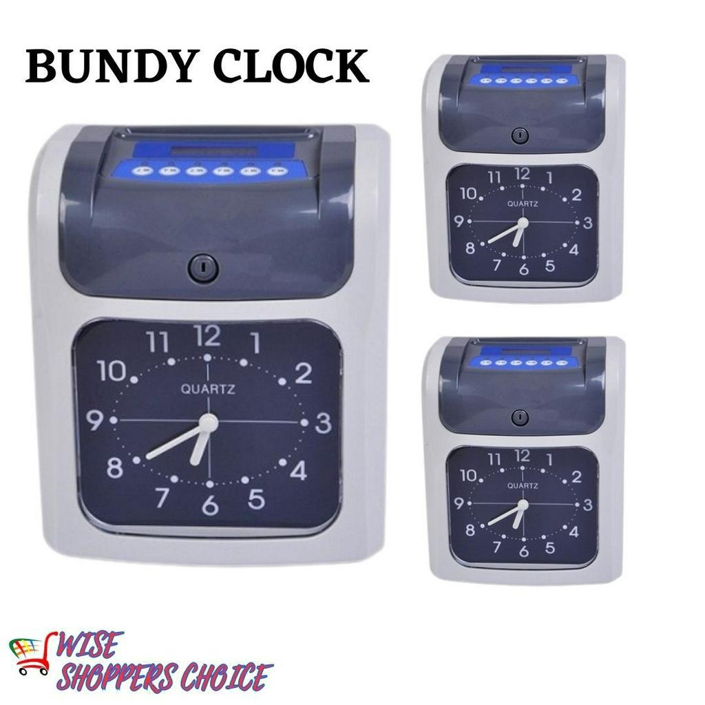 BUNDY CLOCK, ELECTRONIC TRIME RECORDER, DTR, PUNCH CARD MACHINE, PUNCH ...