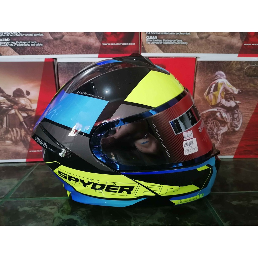 Spyder Force modular helmet | Shopee Philippines