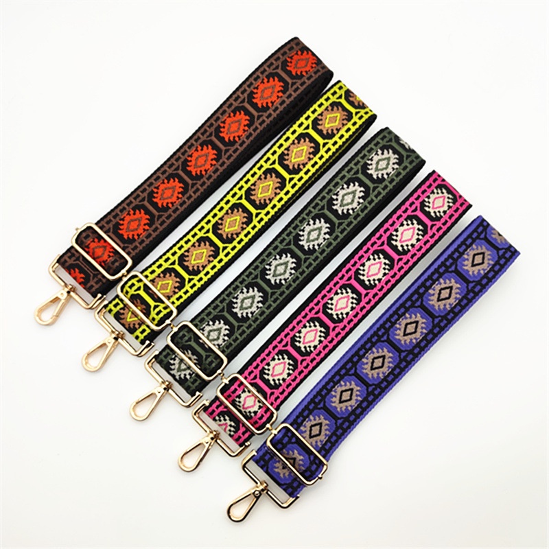 2022 New Style Thick Color Bag Shoulder Strap Accessories Ethnic ...