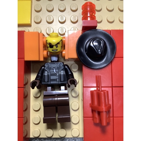 LEGO Minifigure - Crook Snake Rattler (Police City) | Shopee Philippines
