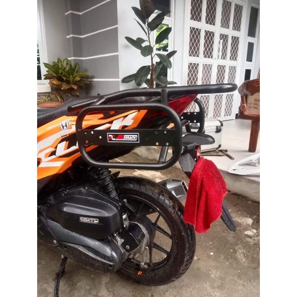 HONDA CLICK 125/150 V2-V3 TOP BOX BRACKET WITH SIDE PANNIER HEAVY-DUTY ...