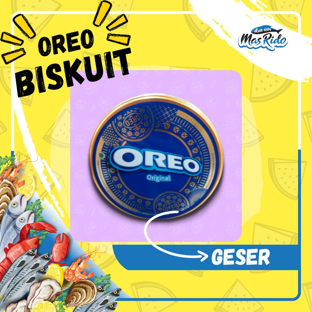 Oreo Biscuits Original Cans Hampers Lebaran Oreo Biscuits | Shopee ...
