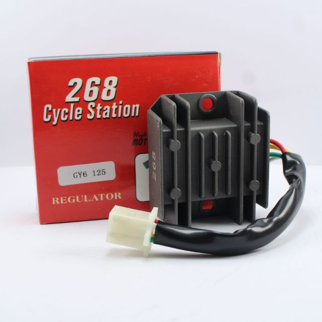 GY6 125 REGULATOR/RECTIFIER #BG ONLINESHOP (good quality) | Shopee ...