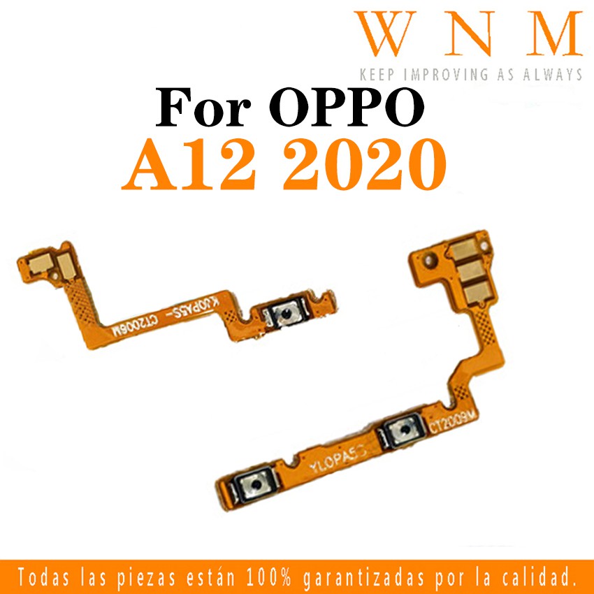 For Oppo A12 2020 Flex Cable Volume Power On/off Button Switch Flex ...